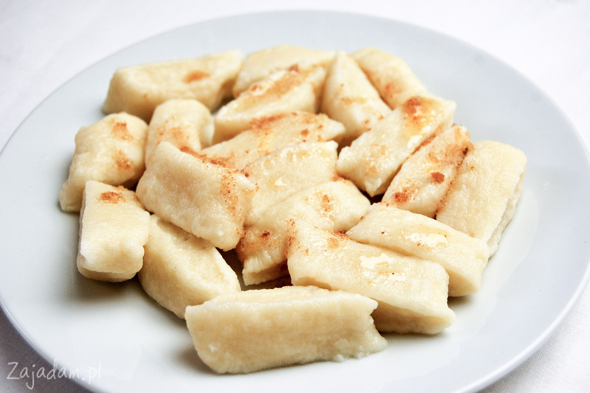 Kluski leniwe - przepis