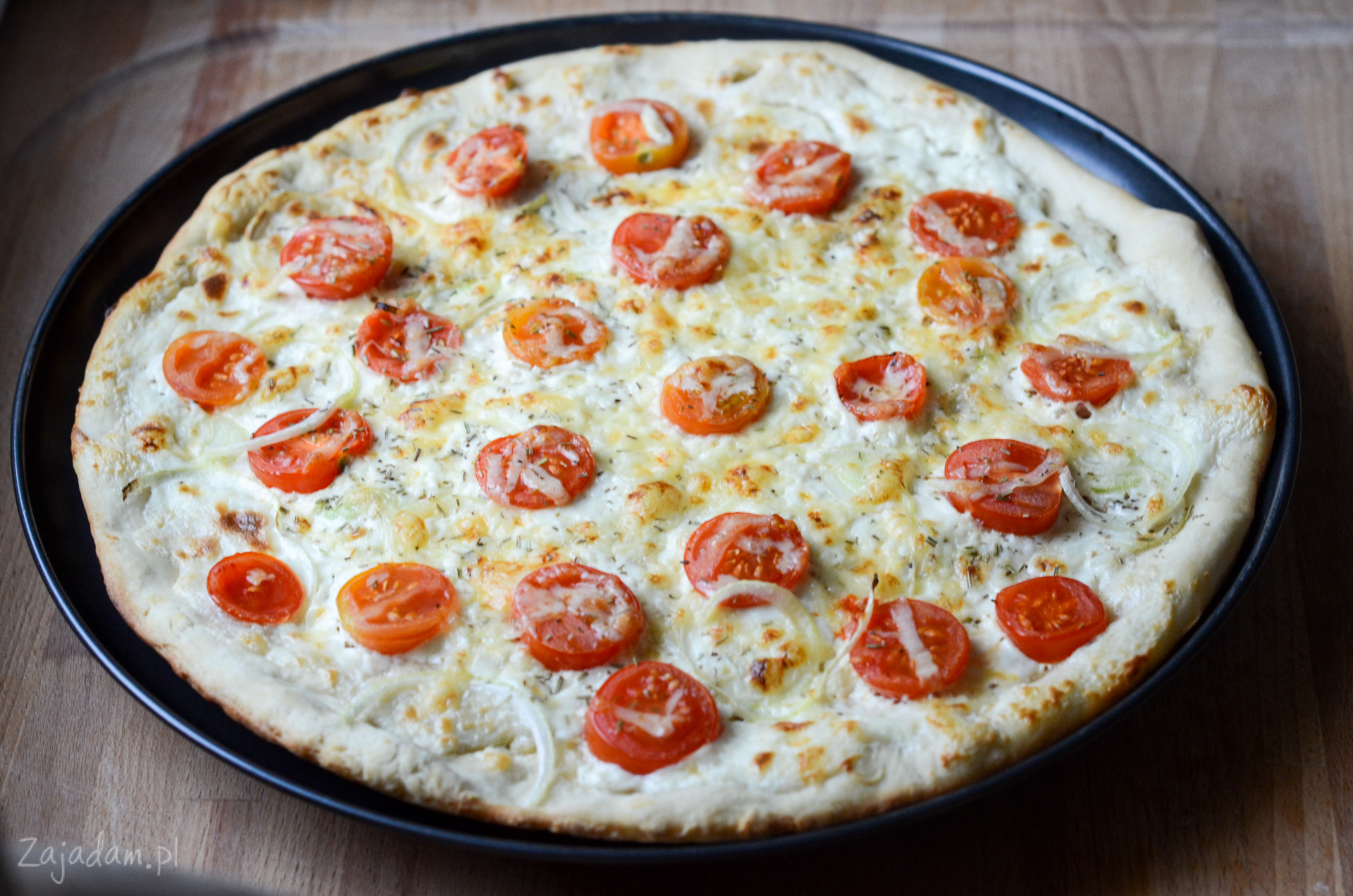 Pizza z mascarpone - Przepis