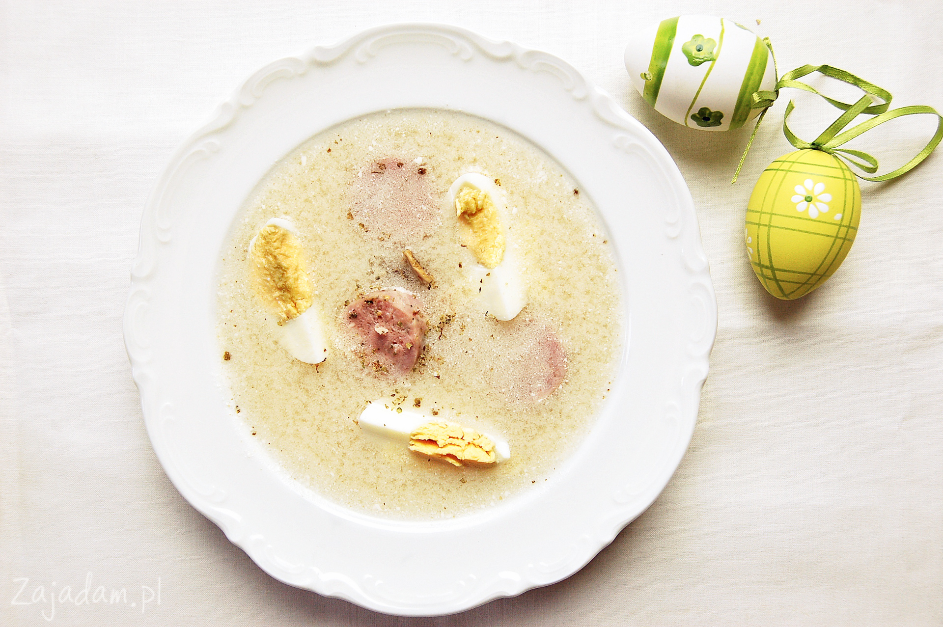 Barszcz biały - przepis