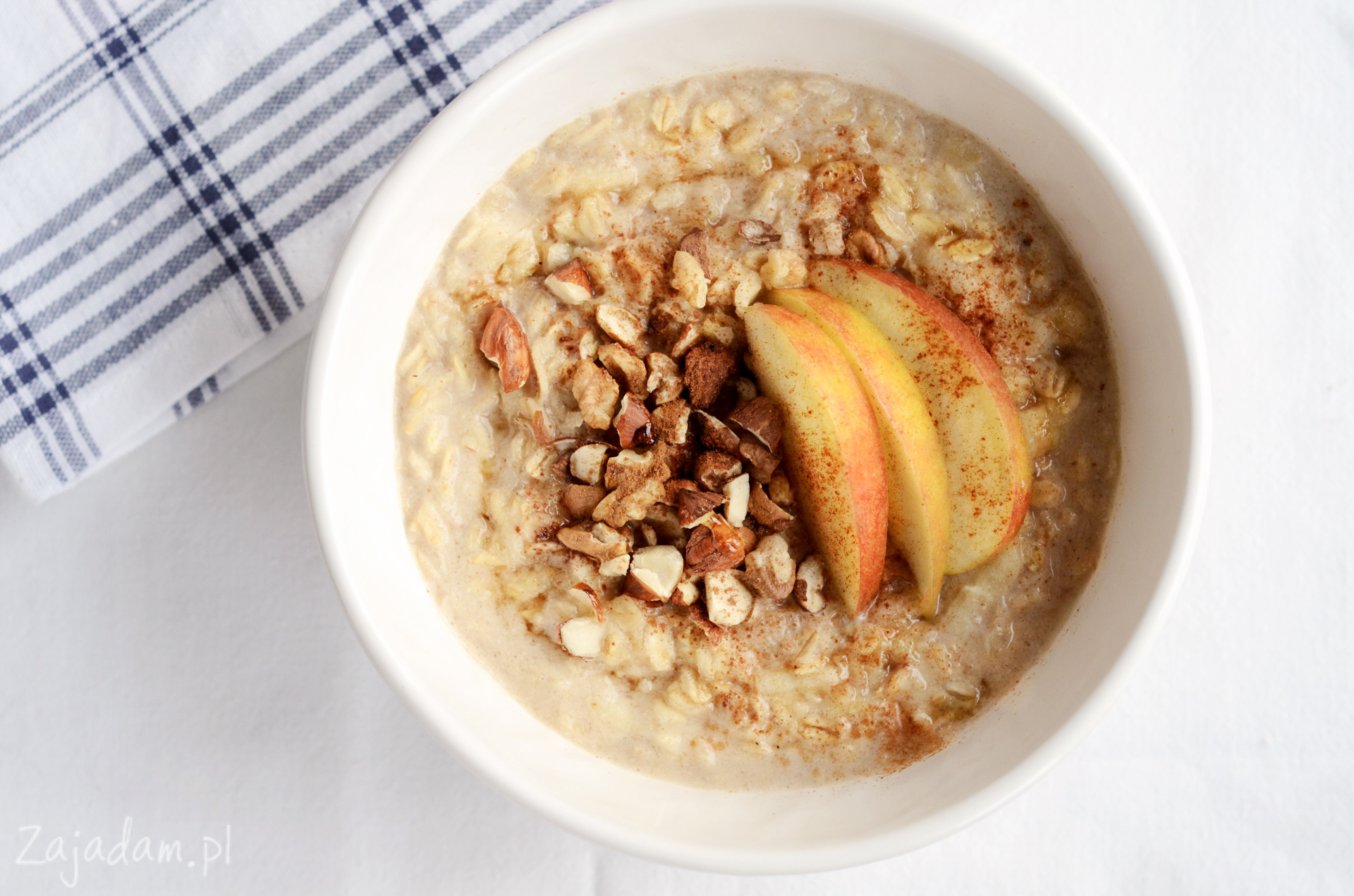 Owsianka z jabłkiem
