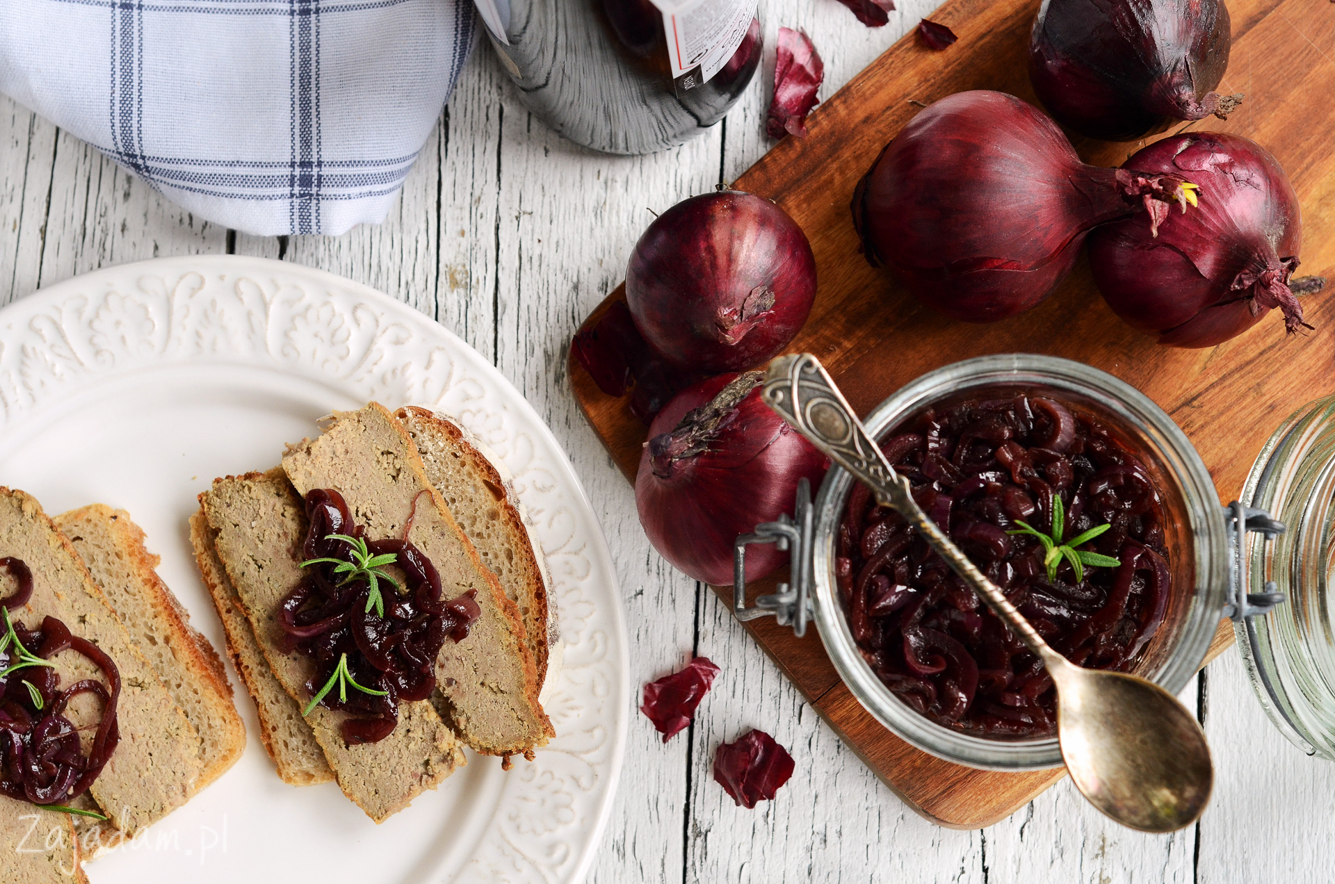 Konfitura z czerwonej cebuli