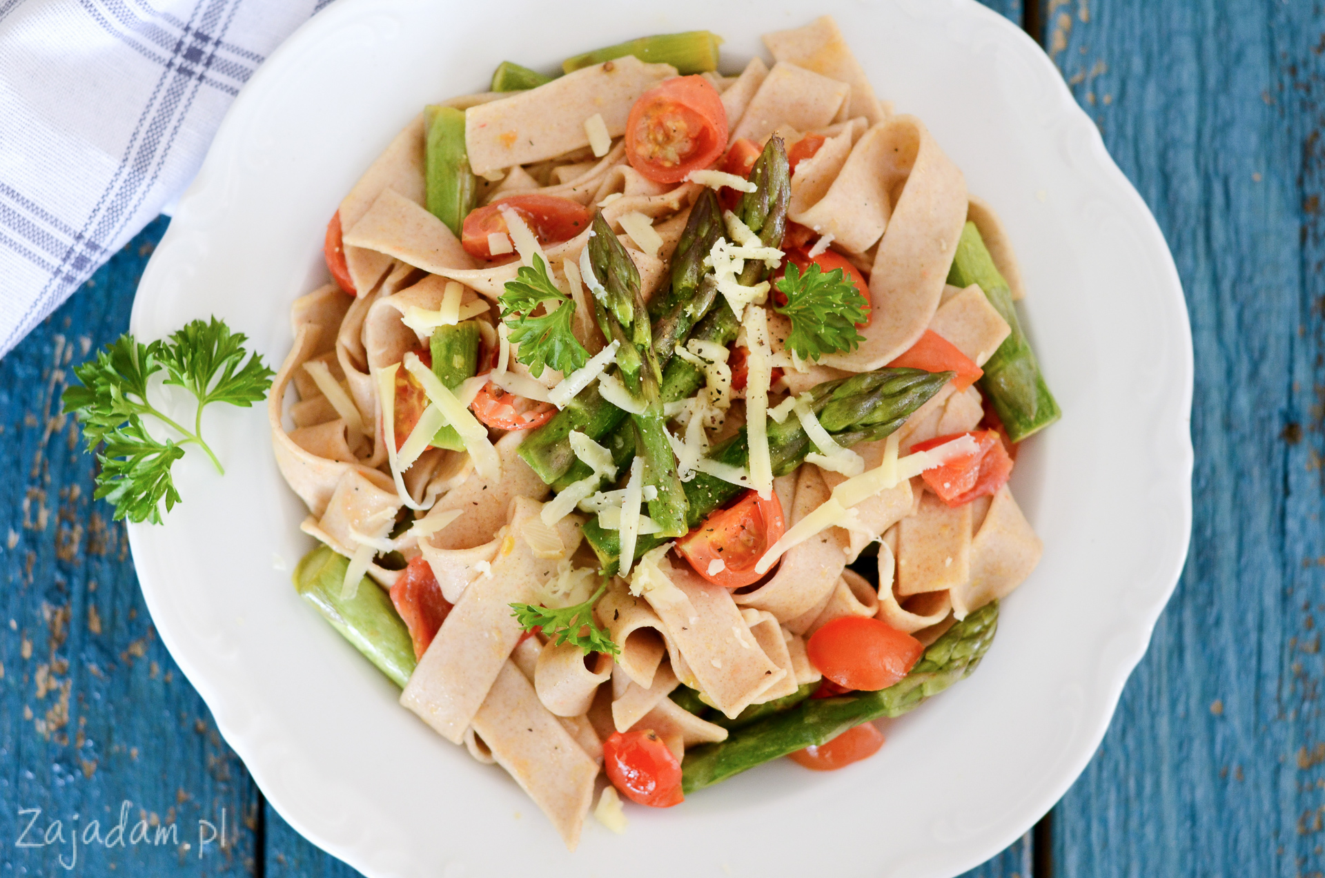 Makaron Rigatoni Ze Szparagami at Jean Caldwell blog