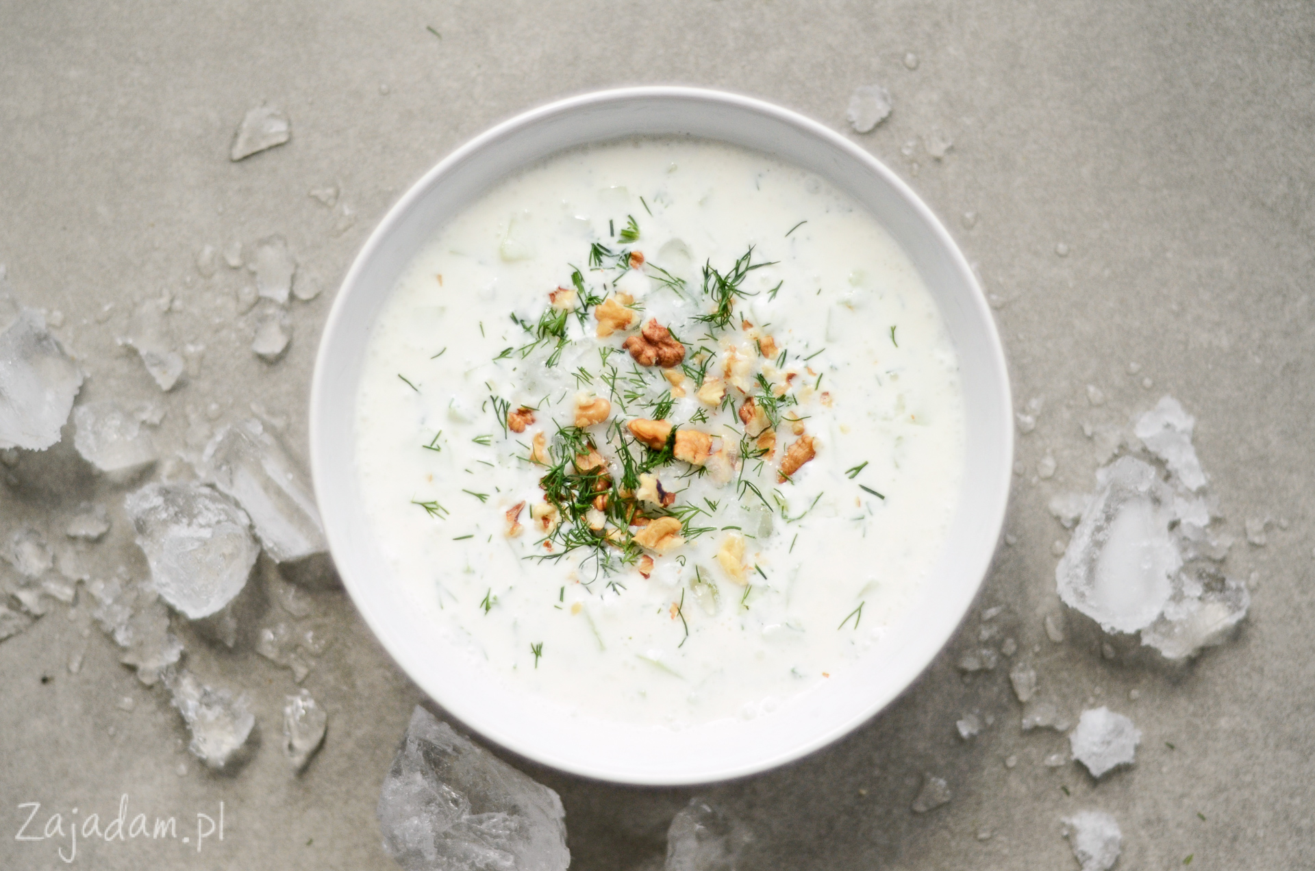 Tarator - chłodnik bułgarski