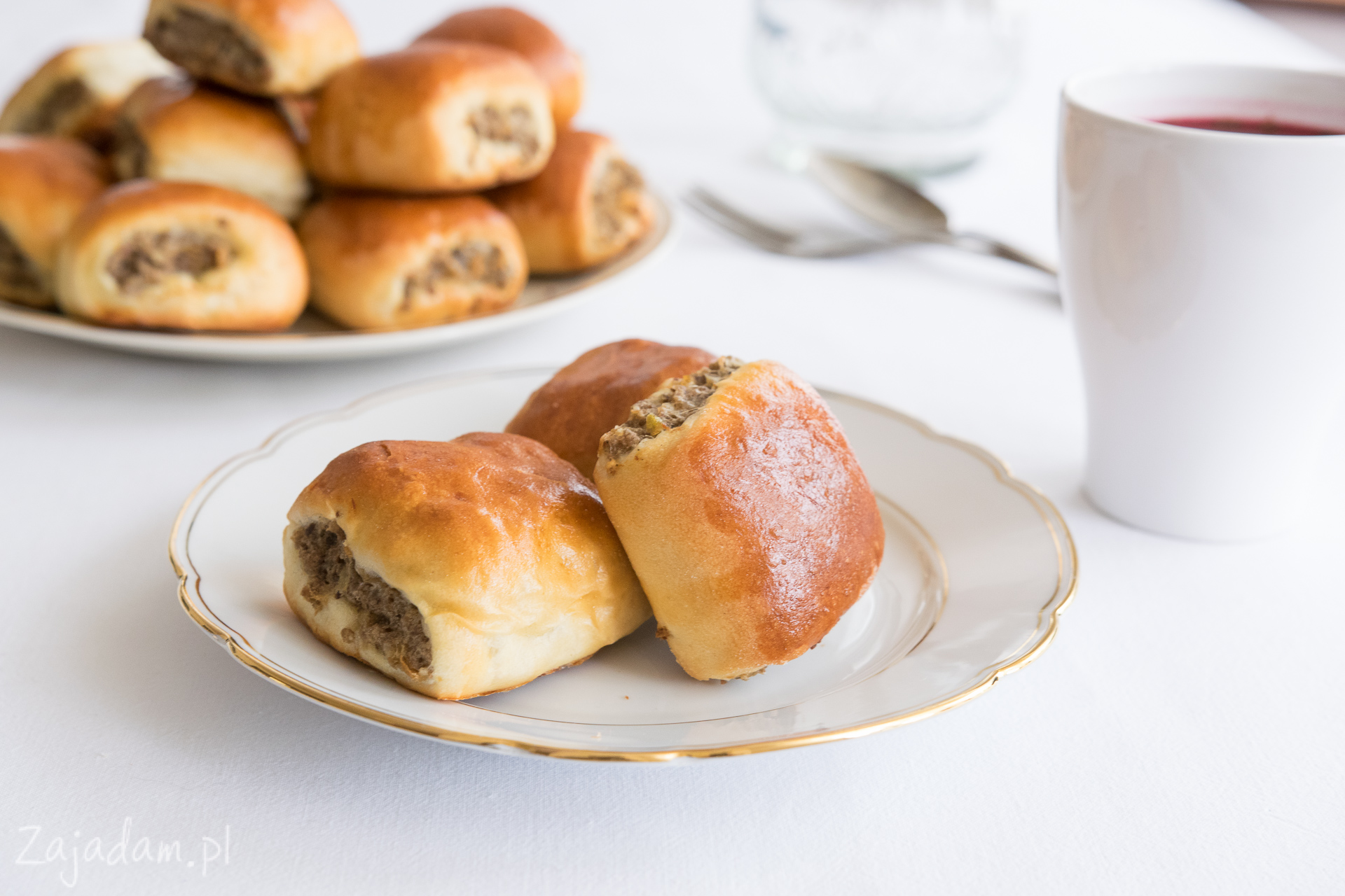 Paszteciki z mięsem